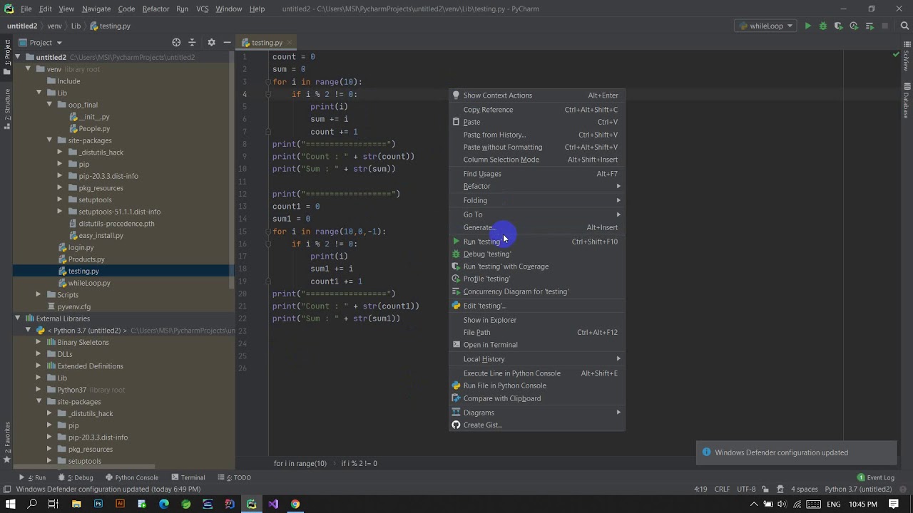 Python Program To Print Odd Numbers In A List Youtube 3407