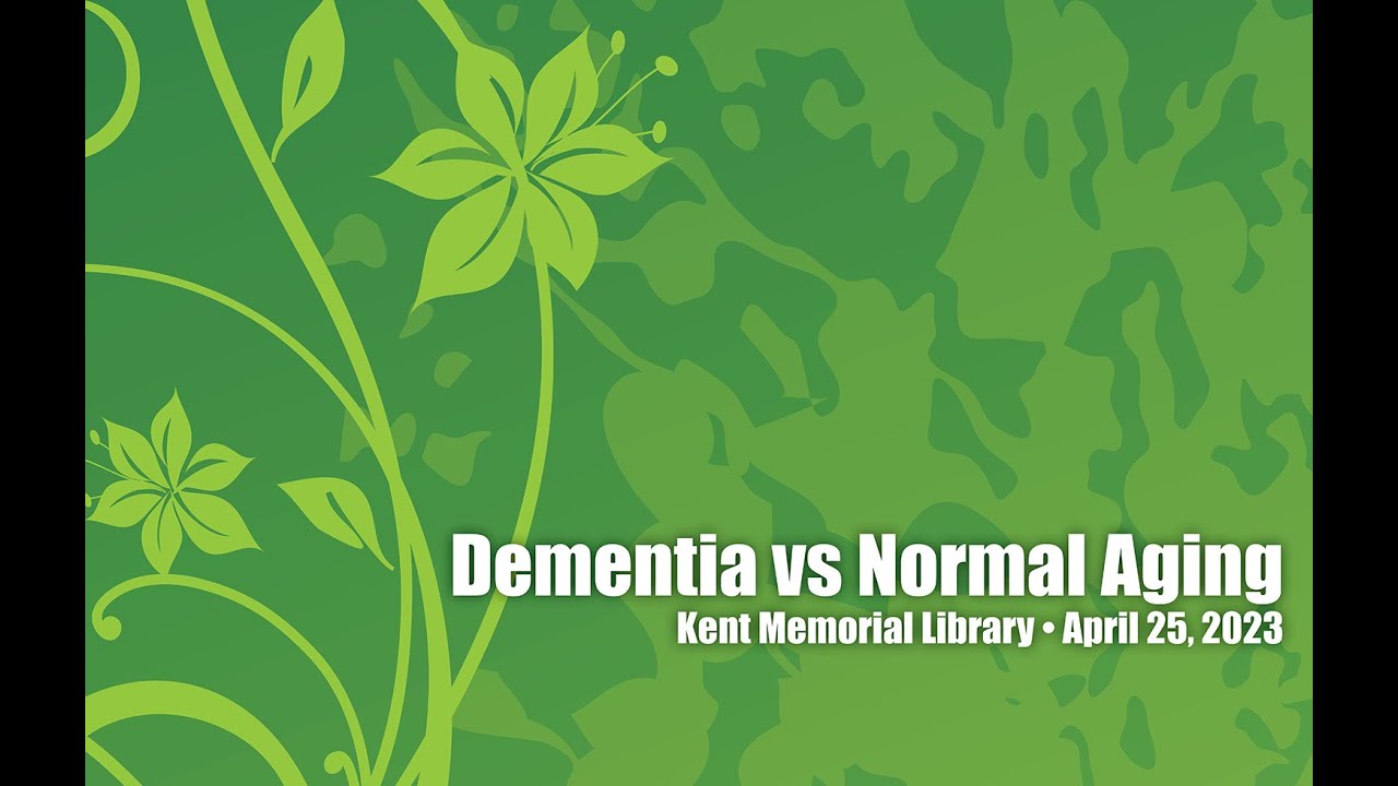 Dementia vs Normal Aging - YouTube