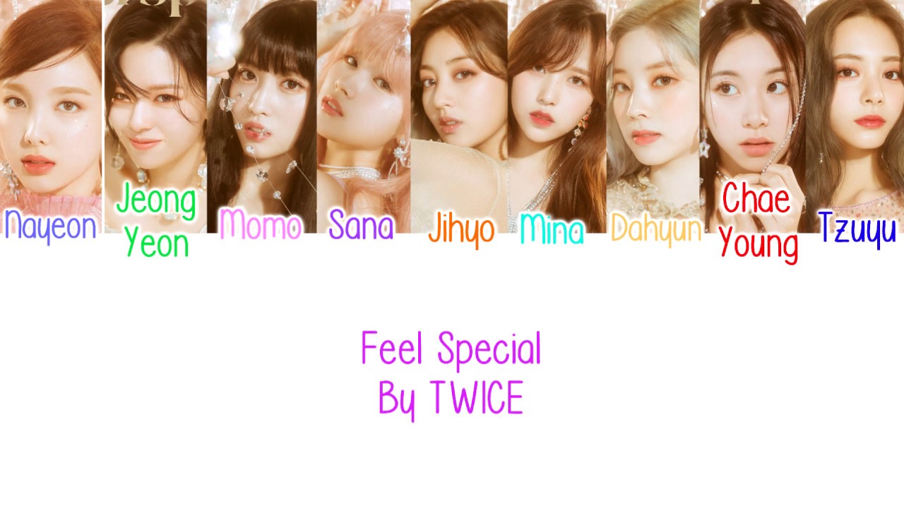 TWICE (트와이스) "FEEL SPECIAL" SILHOUETTE TEASER (Color Coded Lyrics Eng ...