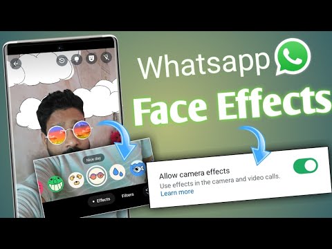 Whatsapp New Update | Whatsap Camera face Effects | Whatsapp new ...