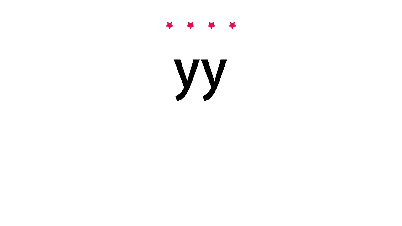 How to pronounce yy - Vocab Today - YouTube