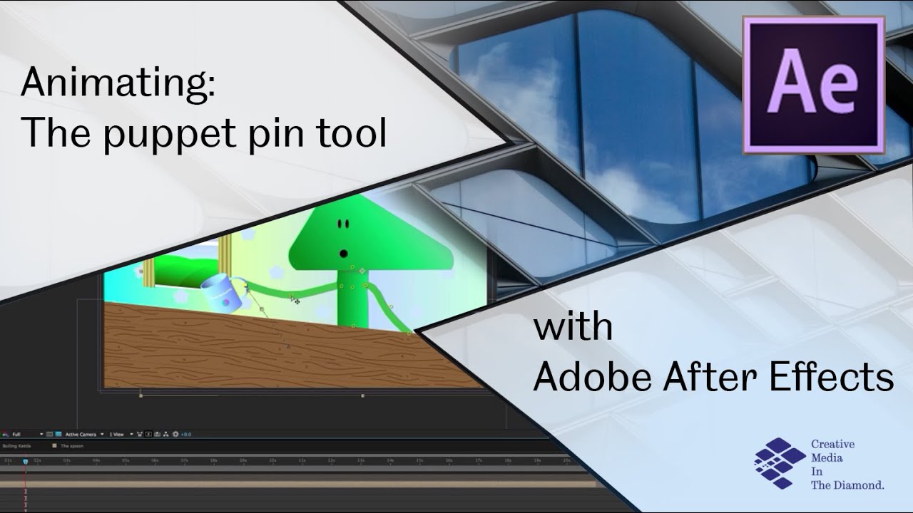 Animating using the puppet pin tool in Adobe After Effects - YouTube