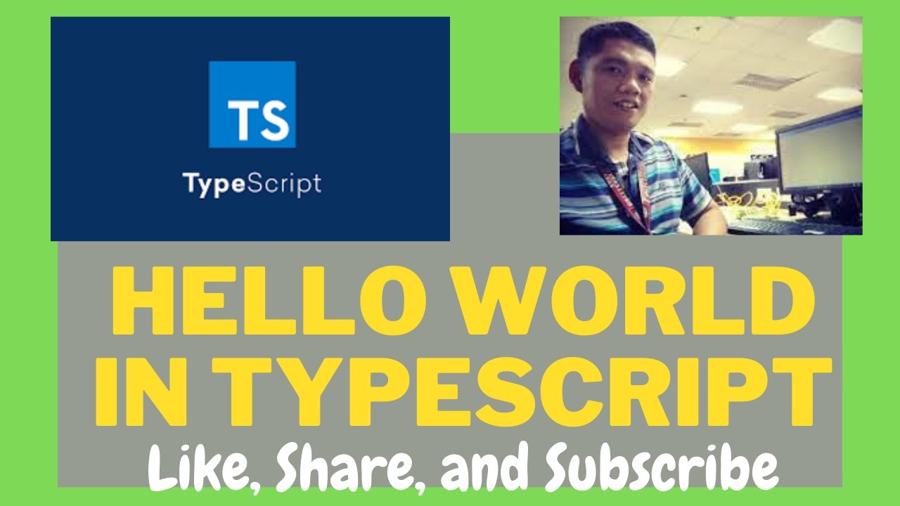 Hello World in TypeScript - YouTube