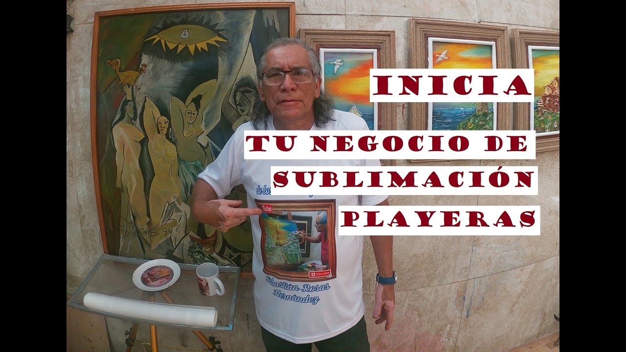 PROCESO SENCILLO PARA SUBLIMAR PLAYERAS. - YouTube