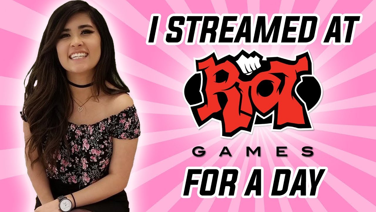 YourPrincess ~ I STREAMED AT RIOT GAMES FOR A DAY - YouTube