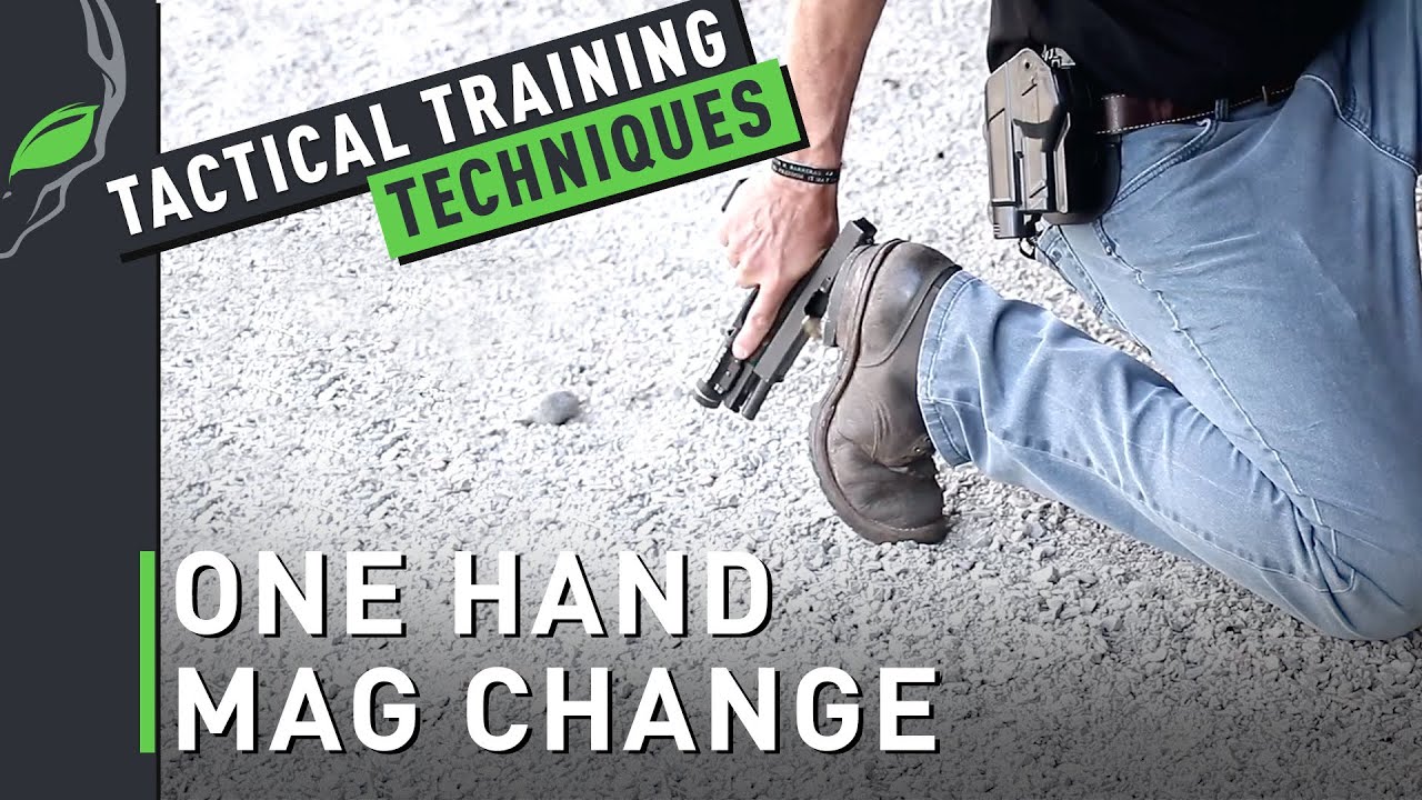 Tactical Training Techniques: One-Handed Magazine Reload with Alien ...
