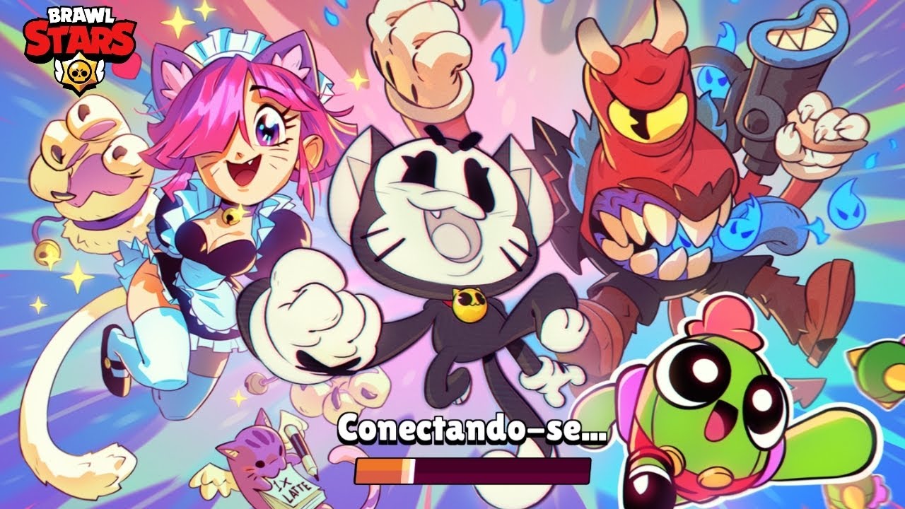 voltei!E dessa vez com tudo, gameplay de bralw star - YouTube