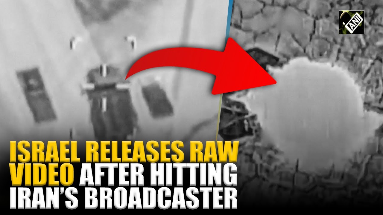 Israel releases raw video after hitting Iran’s state broadcaster in ...