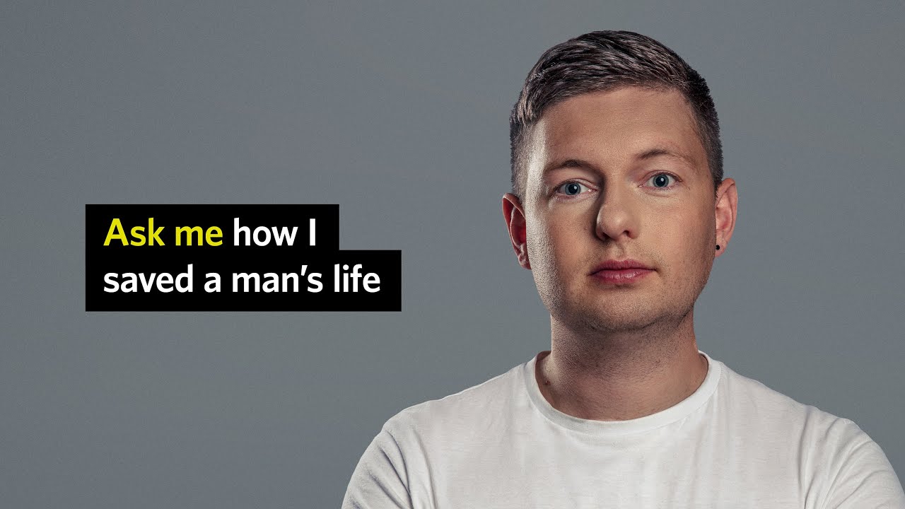 Ask me how I saved a man's life - YouTube