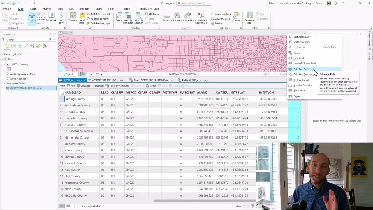 Part 3: Getting a spatial join with US Census data to work in ArcGIS ...