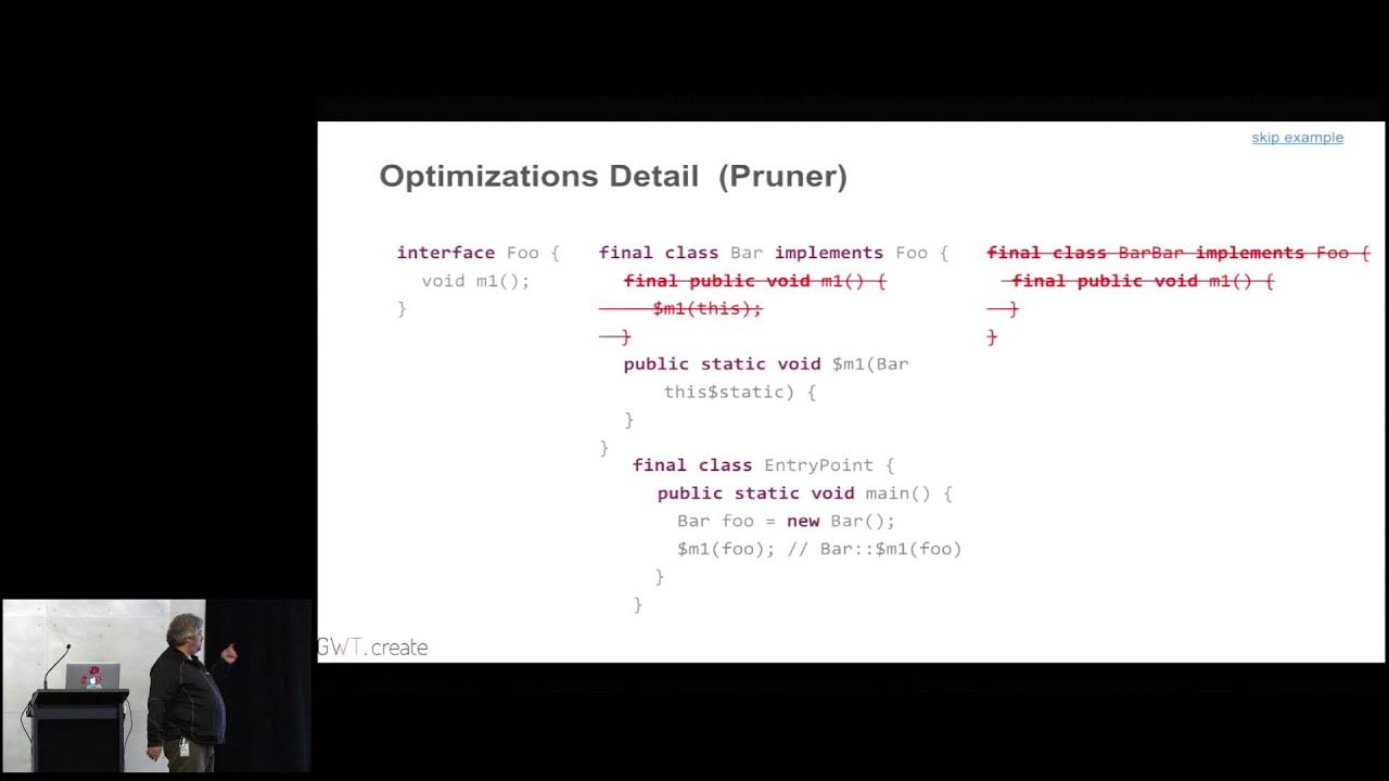 GWT.create 2015 - Inside the Complier (Roberto Lublinerman) - YouTube