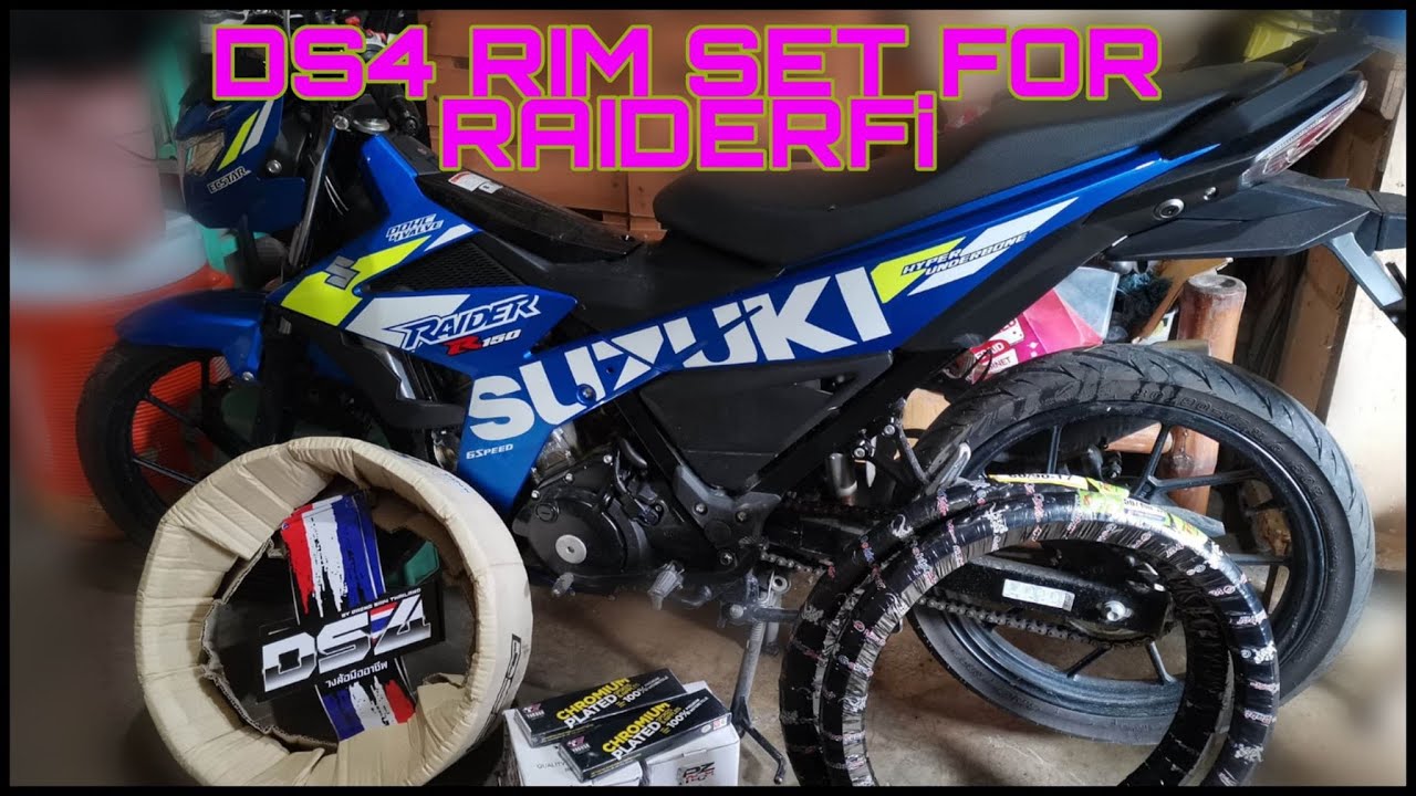 DS4 RIM SET FOR RAIDER Fi - YouTube
