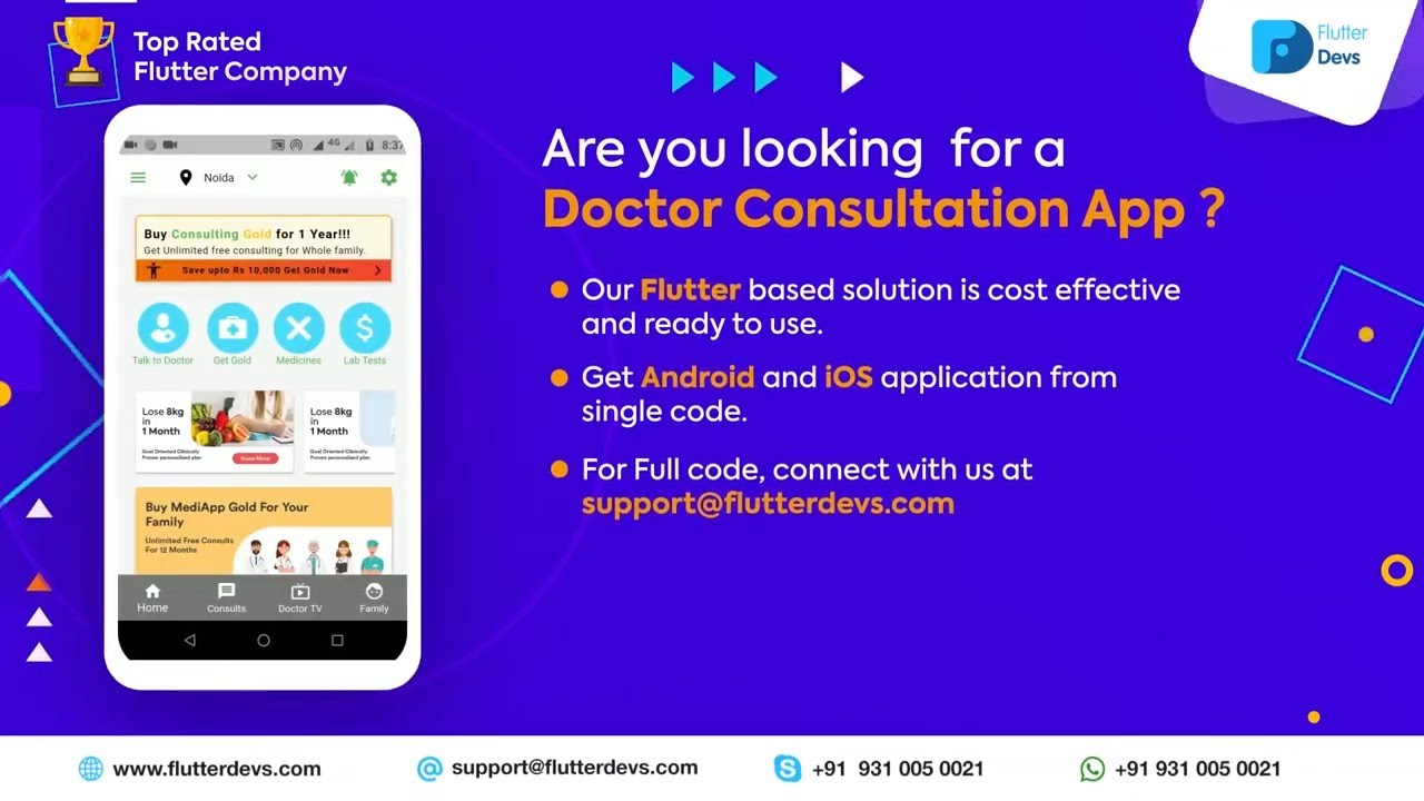 Flutter Doctor Consultation App Flutter Doctor Consultation App