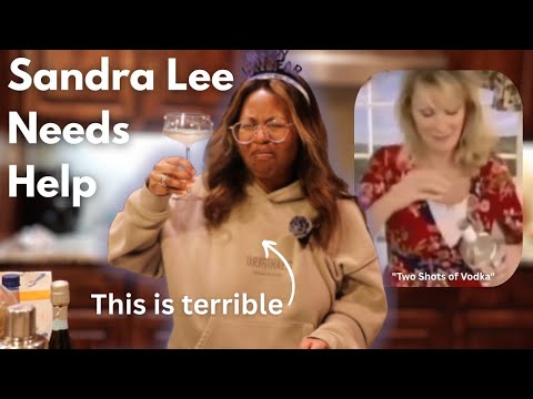 I tried Sandra Lee's Cocktail | 2 Shots of Vodka - YouTube