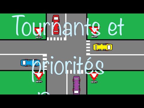 TOURNER A DROITE A GAUCHE INTERSECTION REPRISE 1ERE .... - YouTube