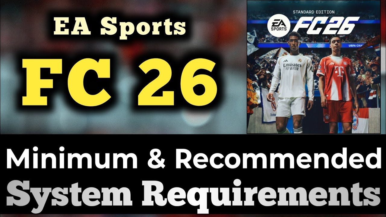 FC 26 System Requirements for PC | Minimum & Recommended #gaming # ...