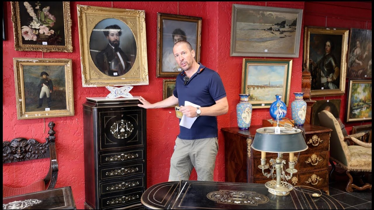 French Antique Auction Buying Frenzy,You Won't Believe the Prices - YouTube