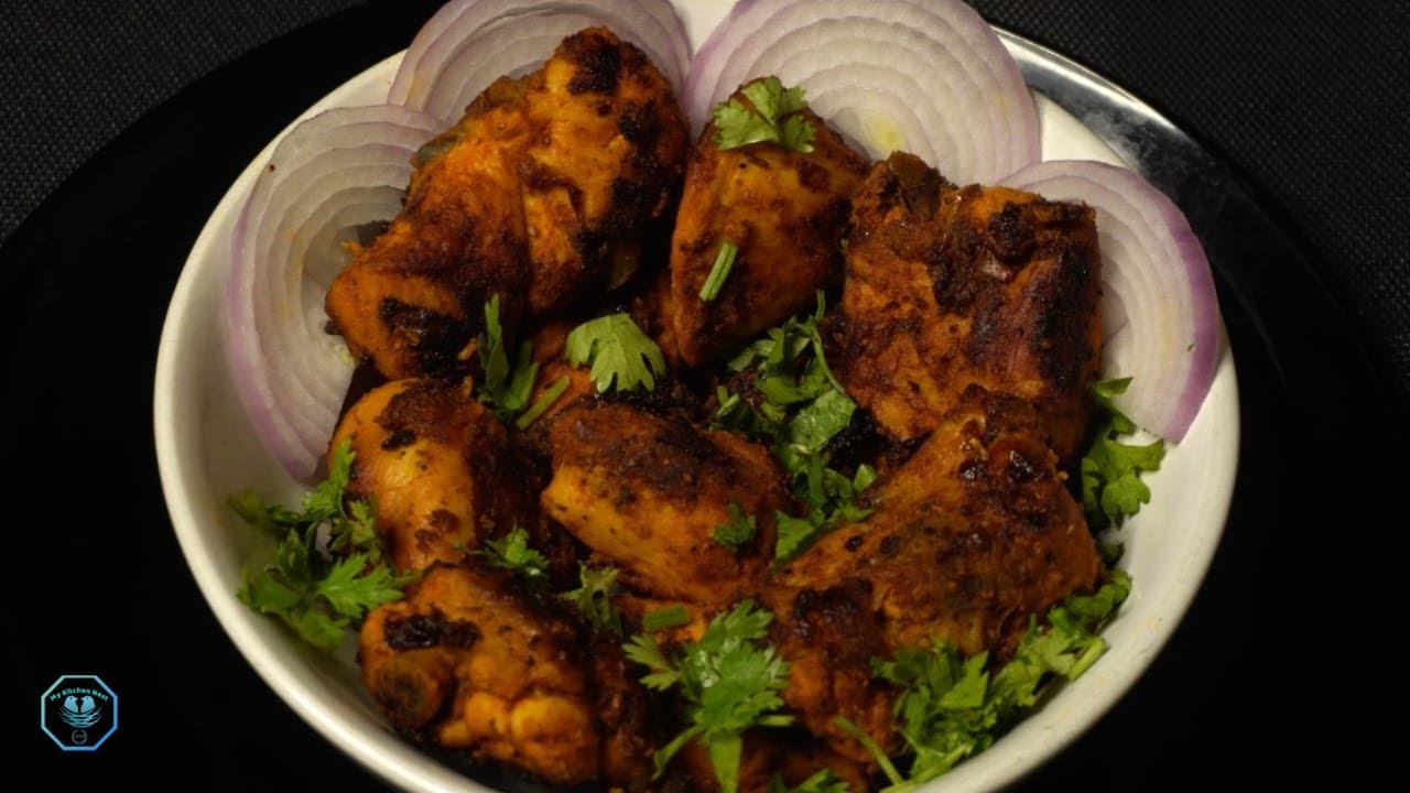 QUICK & EASY CHICKEN FRY WITH JUST ONE Tbsp of OIL - YouTube