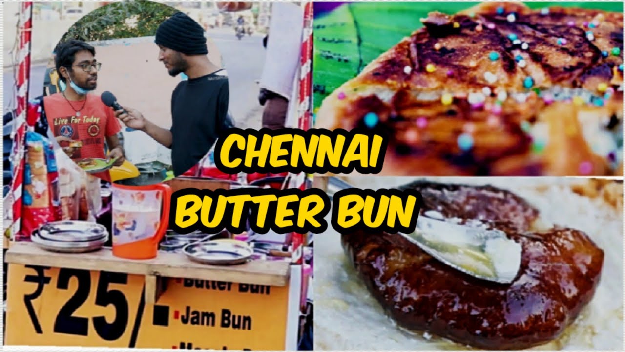 Chennai Butter Bun | Gulab Jamun Bun | Chocolate Bun | Food review | RJ ...
