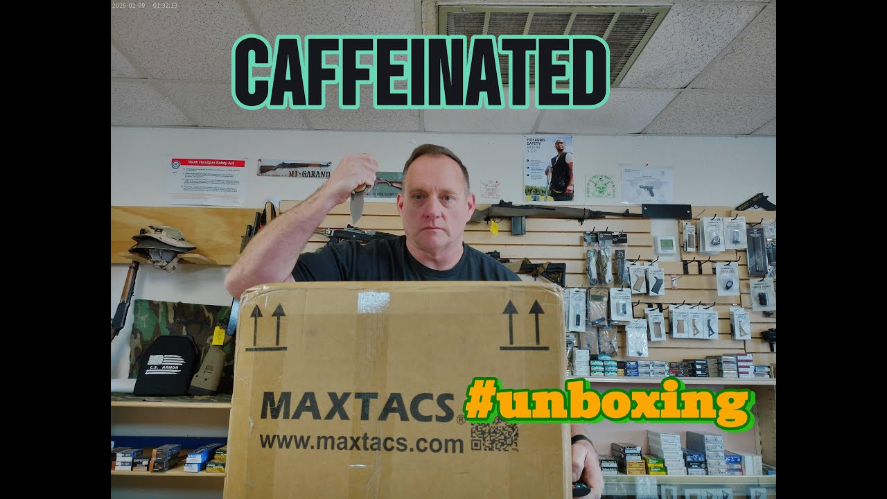 Caffeinated MAXTACS Unboxing - YouTube