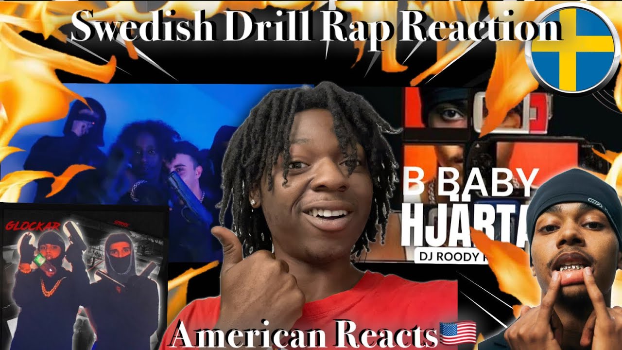 Swedish Drill Rap Reaction!🇸🇪 Ft. B.BABY, SPIRRE, 23, STICKY (American ...