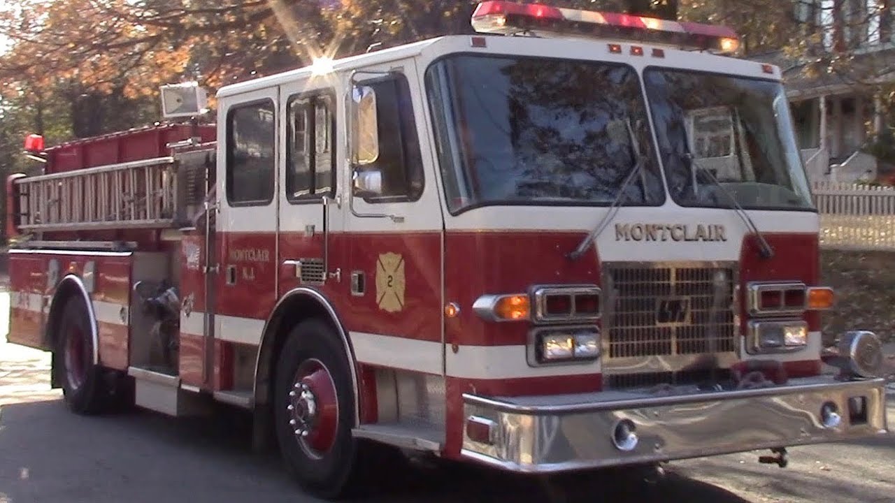 Montclair Fire Department Engine 2 Responding 11-28-17 - YouTube