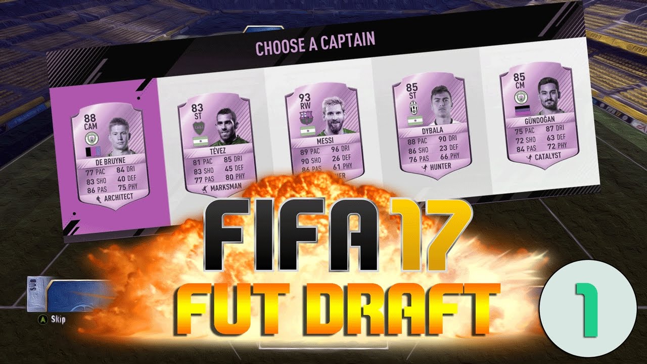 FIFA 17 FUT DRAFT 1. rész || SZOROS MÉRKŐZÉS! + PACK OPENING - YouTube