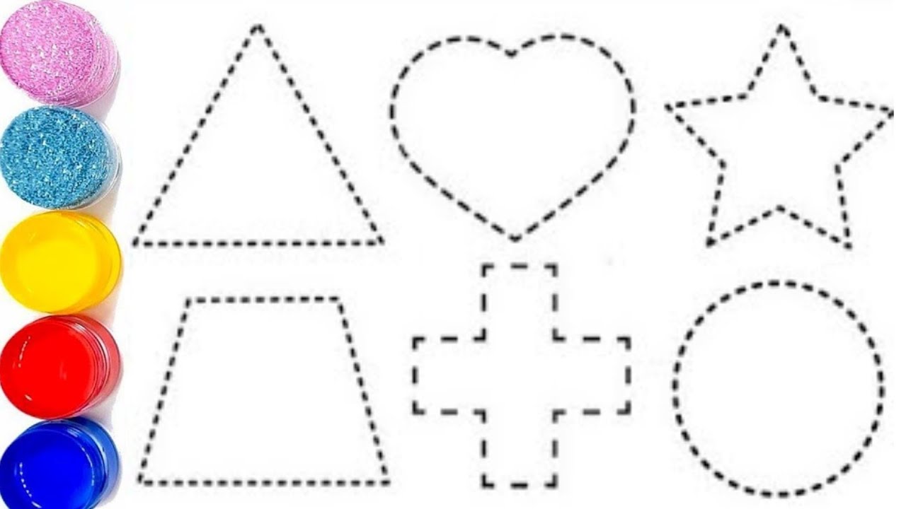 2d shapes properties | Maths shapes | shape design art | 2d shapes ...