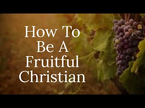 How To Produce Good Fruit In Your Life? | How To Be A Fruitful ...