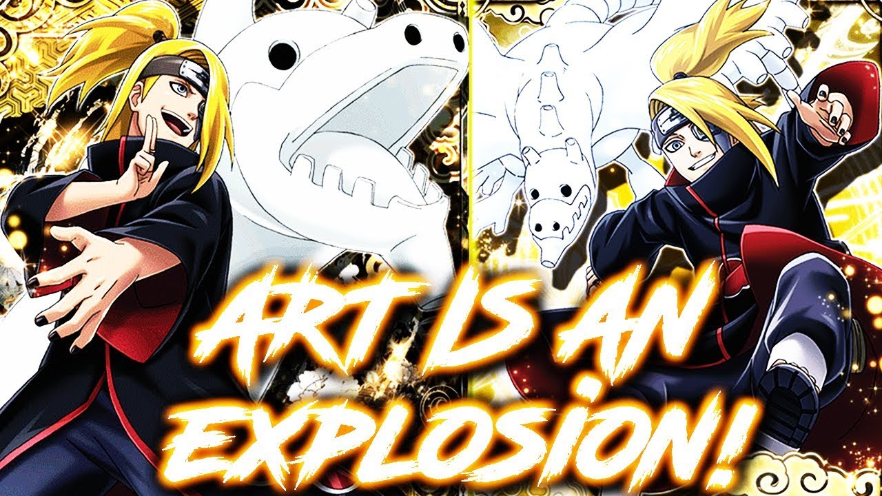 DEIDARA BLOWS UP THE ENTIRE VILLAGE! | NO2 - YouTube