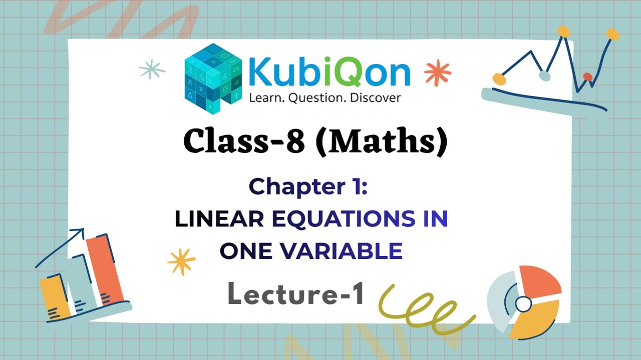 Linear Equations in One Variable Class 8 | Introduction to Variable ...
