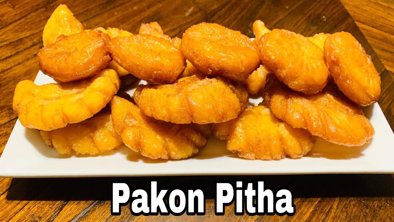 মসুর ডাল ও মিষ্টি আলুর পাকন পিঠা | Lentils & Sweet potato pakon pitha ...