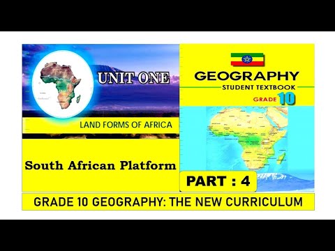 Grade 10 geography New Curriculum part 4 : Southern Africa platform ...