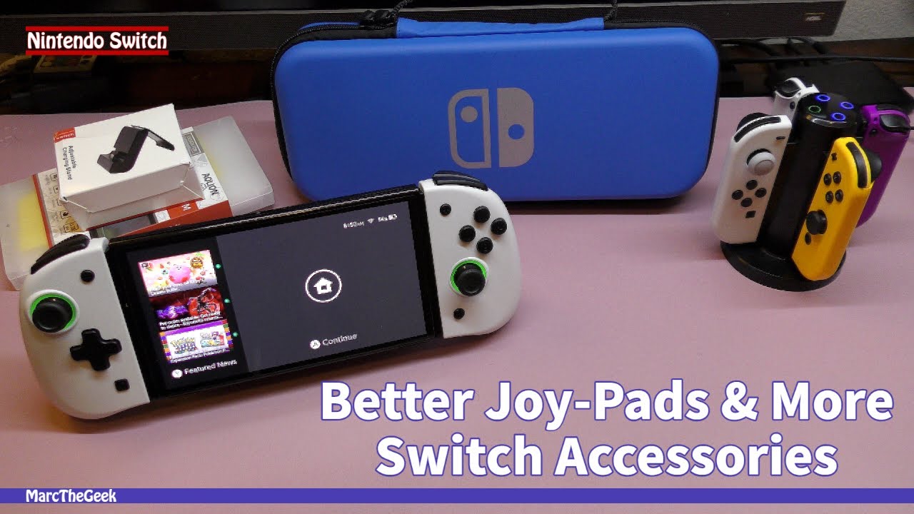 Better Joy-Pads & More Switch Accessories from NYXI Gaming - YouTube