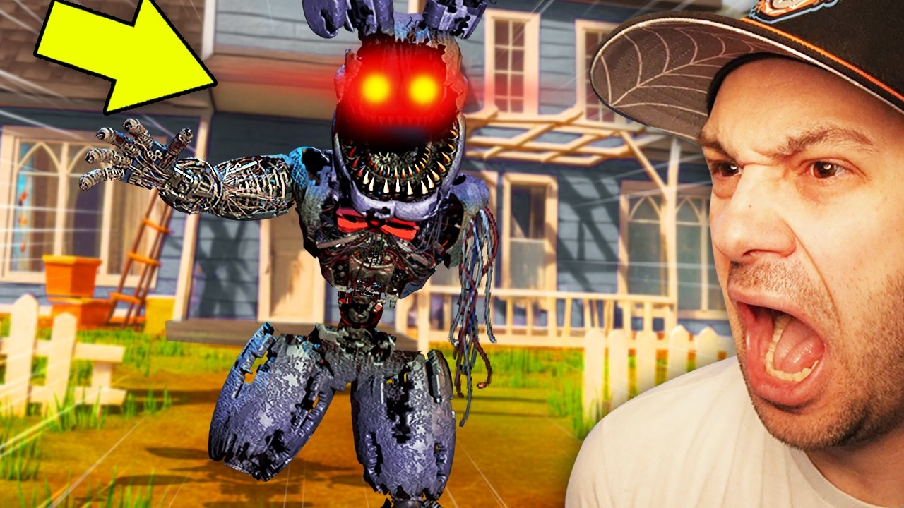 They Put BONNIE.EXE in Hello Neighbor... (RUNS 9999 MPH) - YouTube