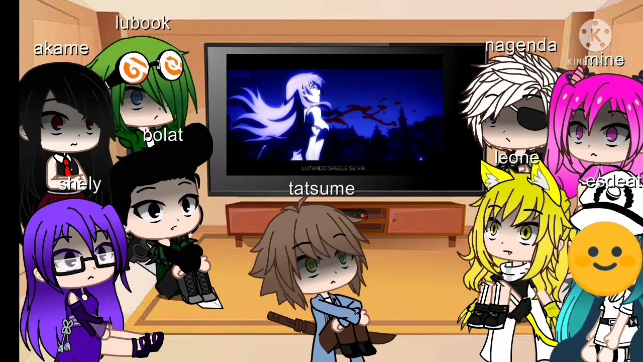 Akame ga Kill Reagindo ao Rap do Tatsumi (Gacha) - YouTube