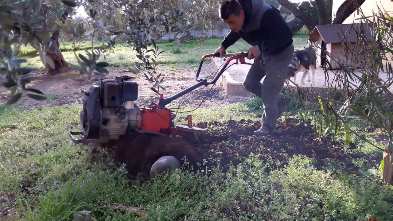 Proba motosapa diesel, cutite noi la freza de 120 cm - YouTube