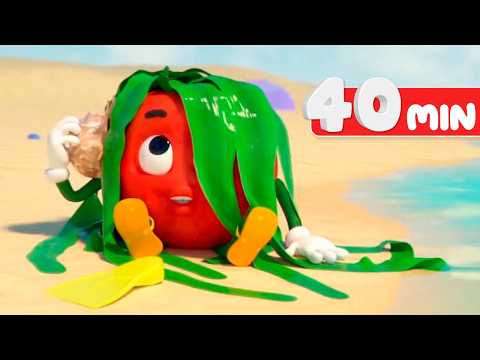 🍅 Pomidor Do'ppi | Quvnoq yoz | To'plam | Bolalar uchun multfilm