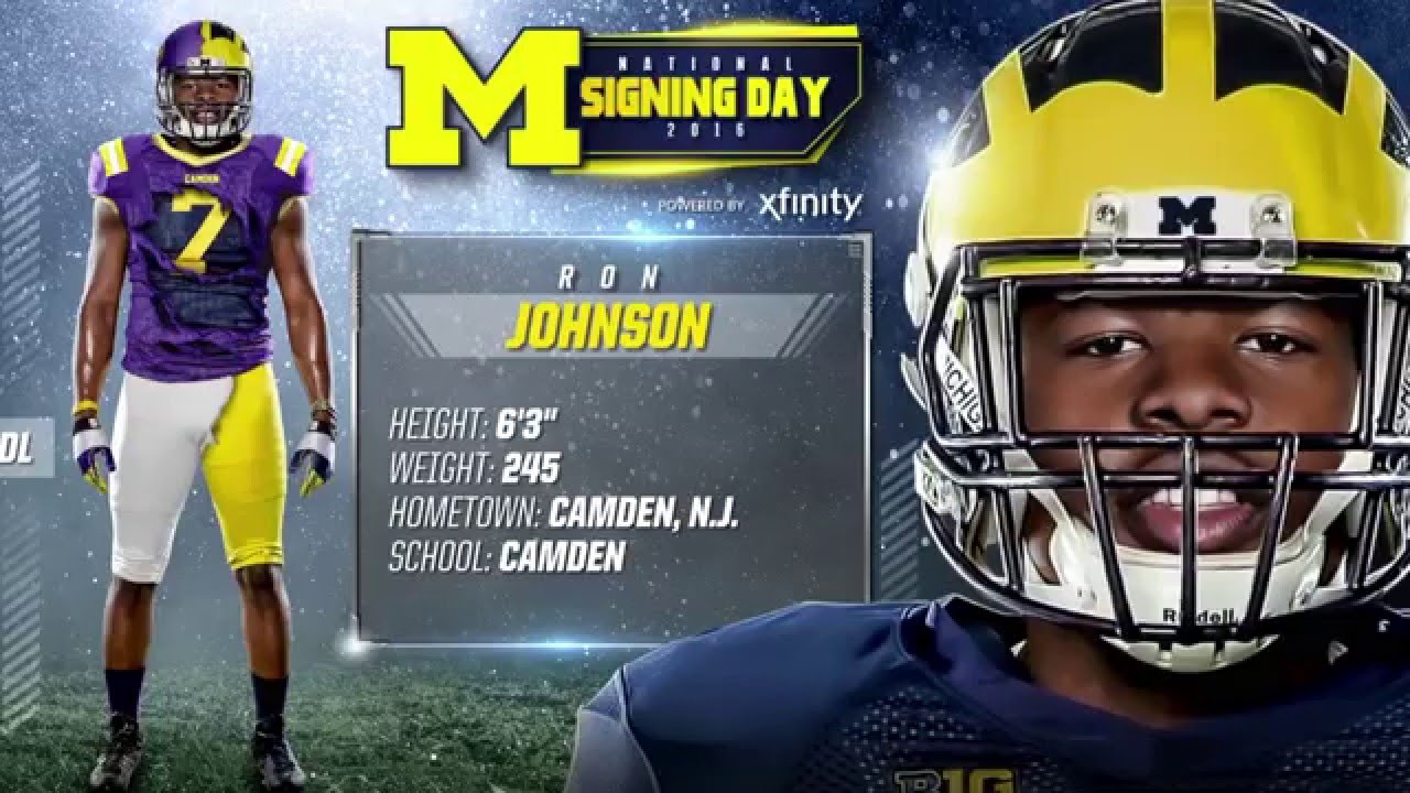 Ron Johnson Highlights - Michigan Signing Day 2016 - YouTube