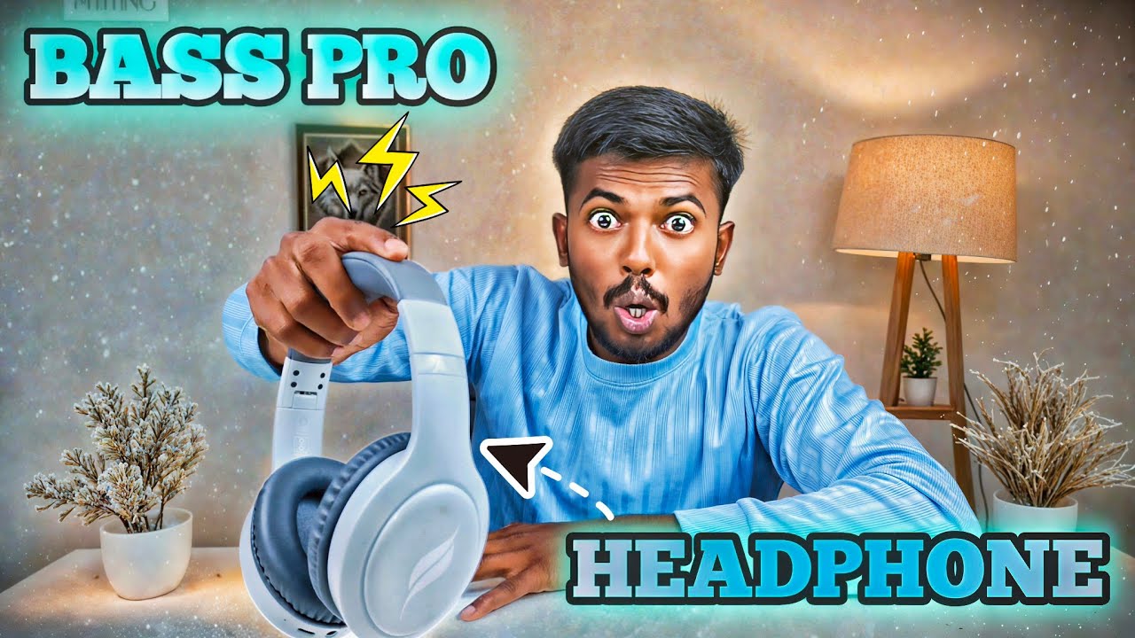 Best wireless bluetooth headphones| Leaf Bass Pro wireless headphone ...