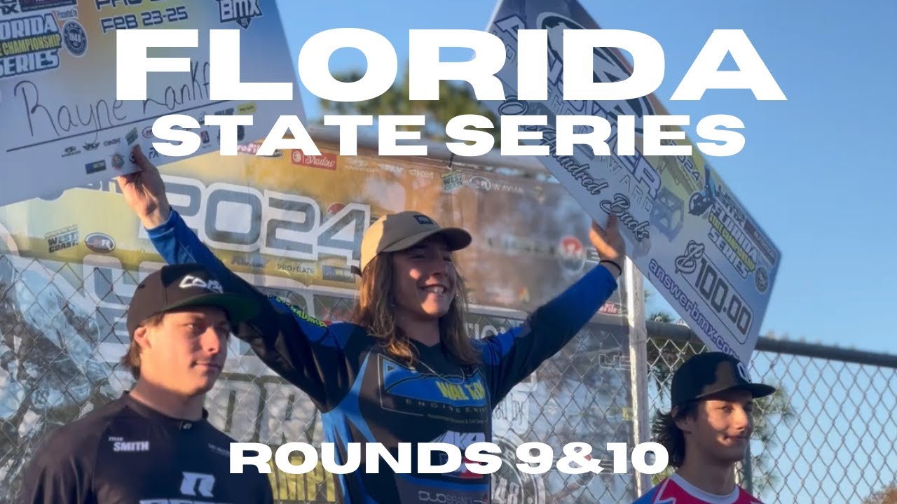 FLORIDA STATE CHAMPIONSHIPS: ROUNDS 9 & 10 at TAMPA BMX - YouTube