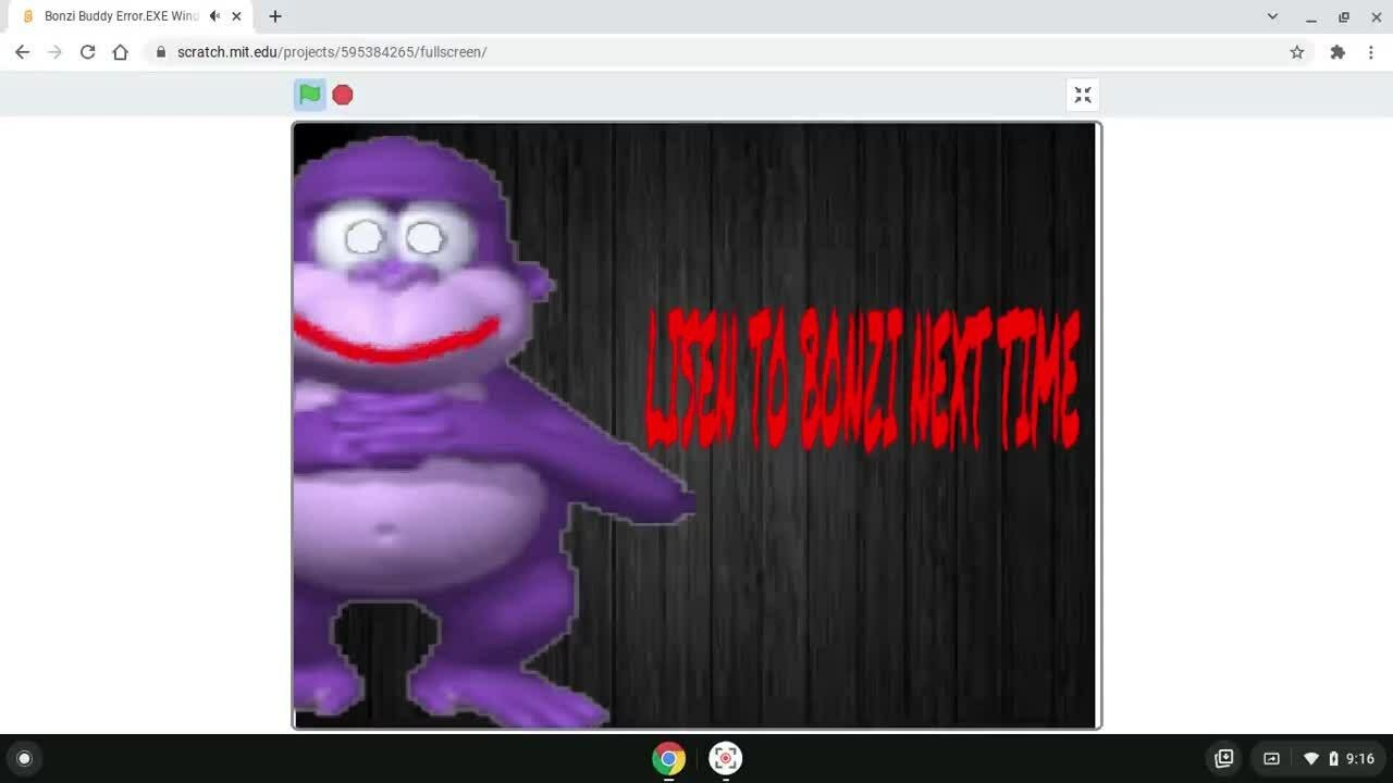 Bonzi Buddy Error.EXE Windows XP Any Keys (New Project Extra Life) By ...