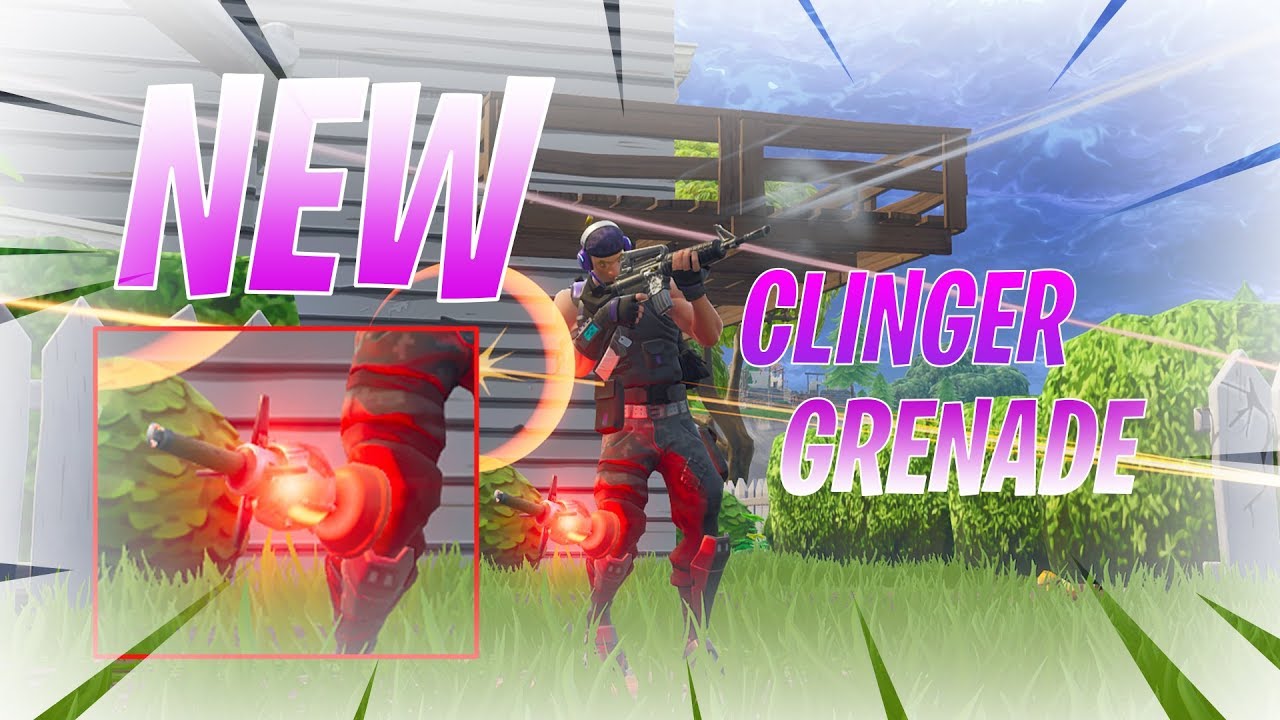 *NEW* Clinger Grenade Bodyshot! (Fortnite BR) - YouTube