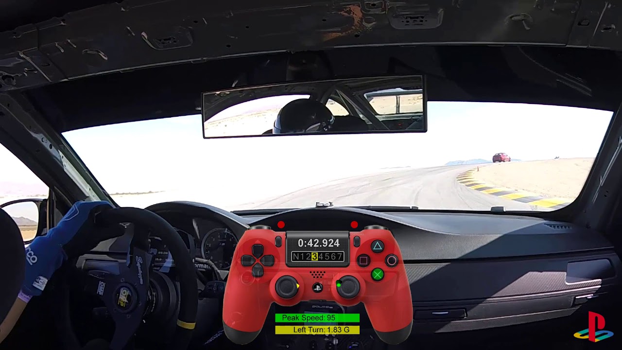 Race Render Playstation controller template for GTR (sim racing) - YouTube