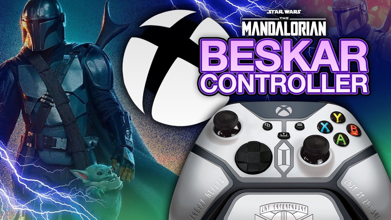 The Most BASIC Xbox Controller? | Mandalorian Beskar Edition Unboxing ...