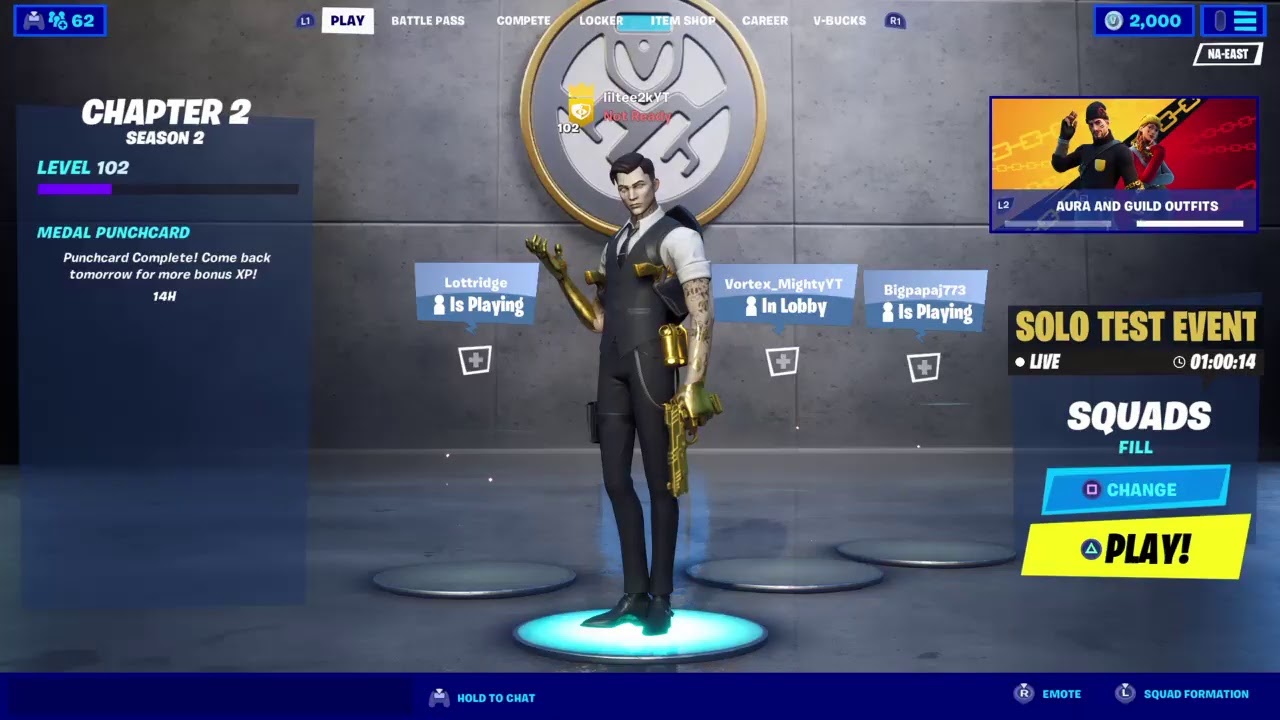 Fortnite Chapter 2 season 2 road to level 300 - YouTube