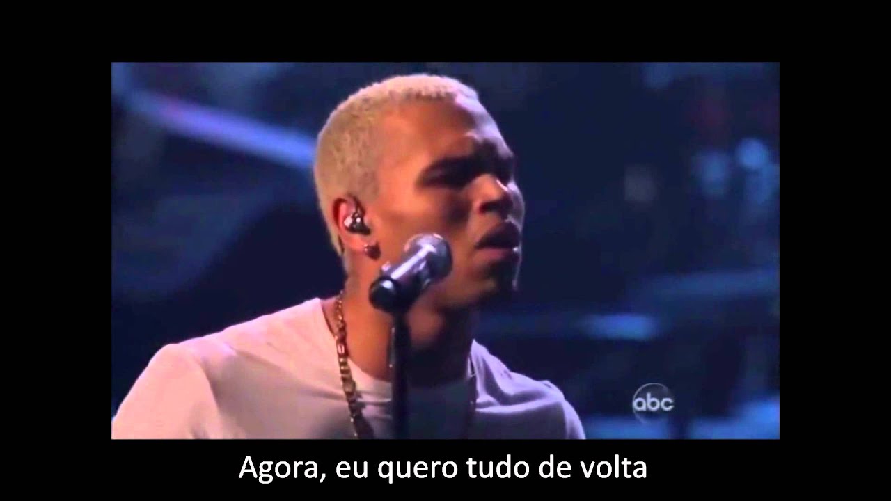 Chris Brown AMA 2011 All Back Say It With Me (legendado&traduzido) HD ...