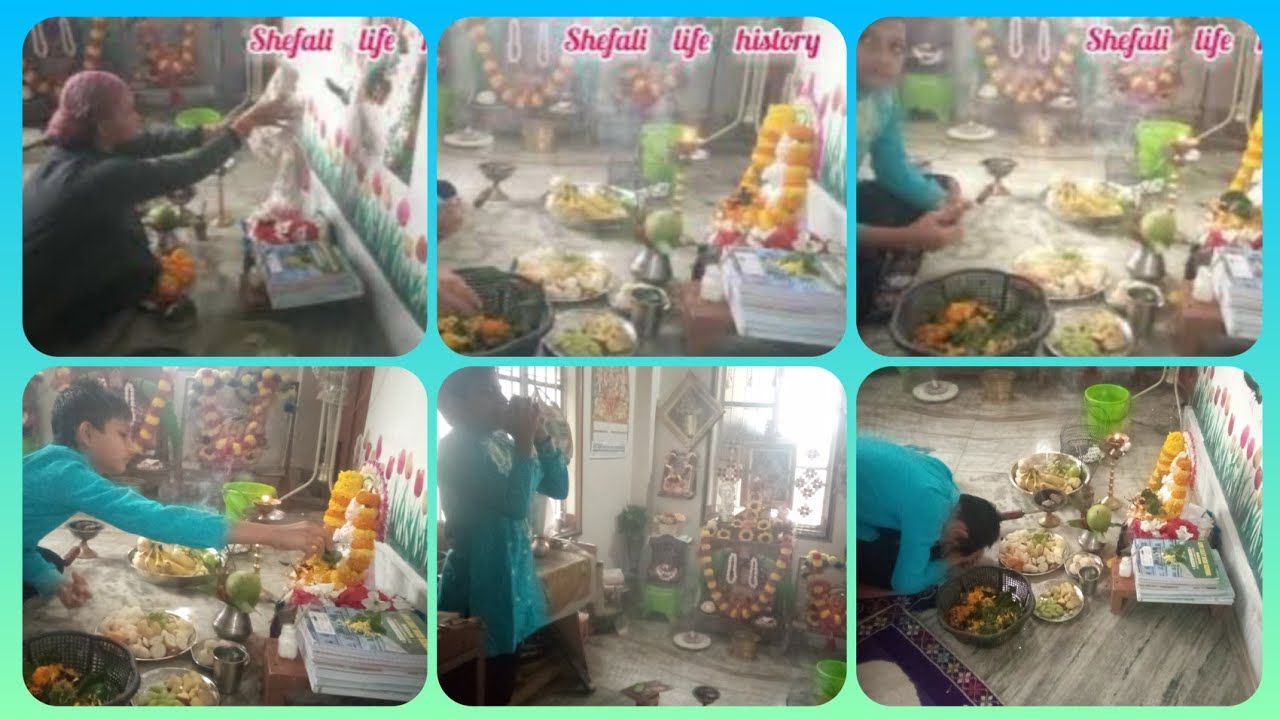 sobai ke saraswati pujor onek onek shubhechha #saraswati #vlog #shefalilifehistory - YouTube