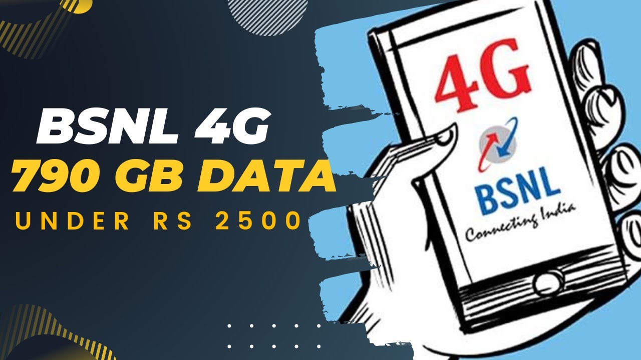 BSNL Users Great News | BSNL Gives 790 GB Data With almost 400 Days Validity Under ₹2500 - YouTube