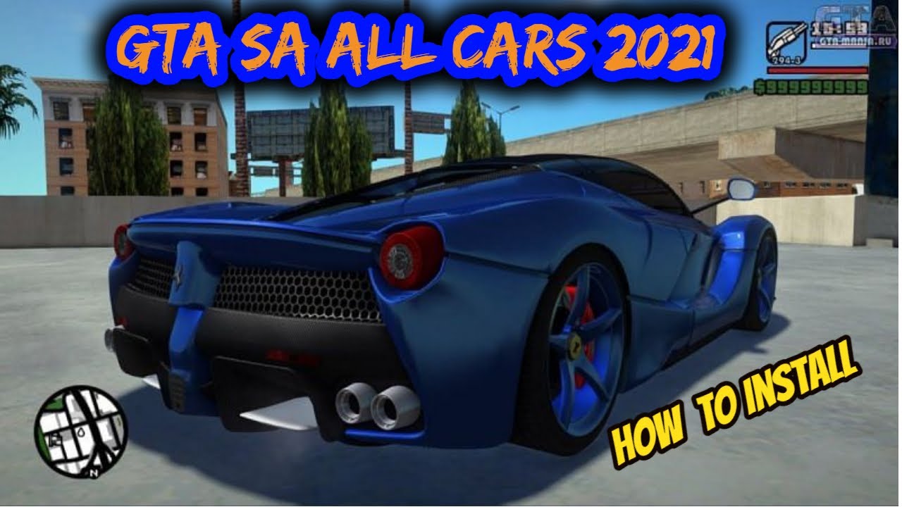 GTA Sanandreas Car Pack For Low Pc|Car Pack For GTA Sanandreas 2021|How ...